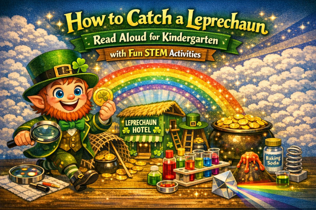 How to Catch a Leprechaun Read Aloud for Kindergarten with Fun STEM ...